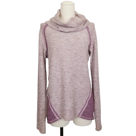 Kuhl | Sweaters | Kuhl Nova Wool Blend Cowl Neck Sweater Purple Sz ...